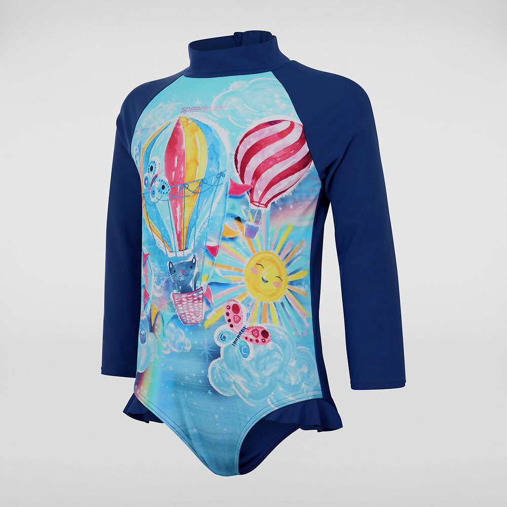 Speedo Girls Long Sleeve Frill One Piece – PlayOn Sports and Toys
