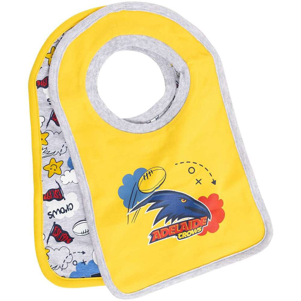 AFL Adelaide Baby Cloud Bibs – SportsPower Weir Group
