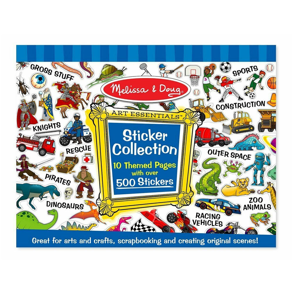 Melissa and Doug - Sticker Collection - Blue – PlayOn Sports and Toys