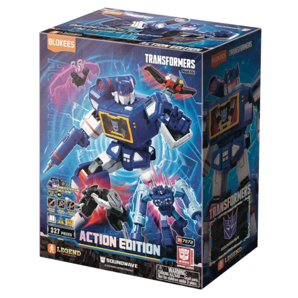 Blokees Transformers Action Edition Sound Wave Limited Model Kit ...