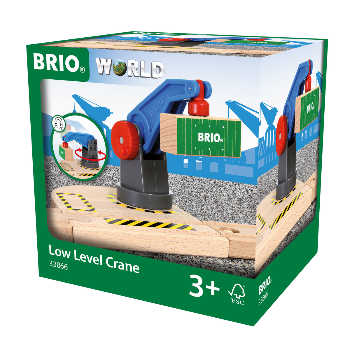 Brio - Low Level Crane 2 Pieces – PlayOn Sports and Toys