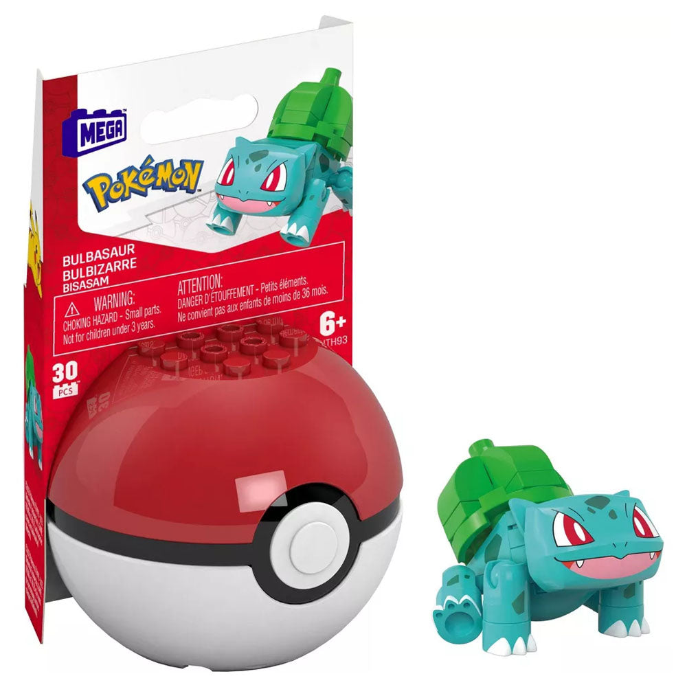 Mega Blocks Pokemon Evergreen Poke Ball - Bulbasaur – PlayOn Sports and ...