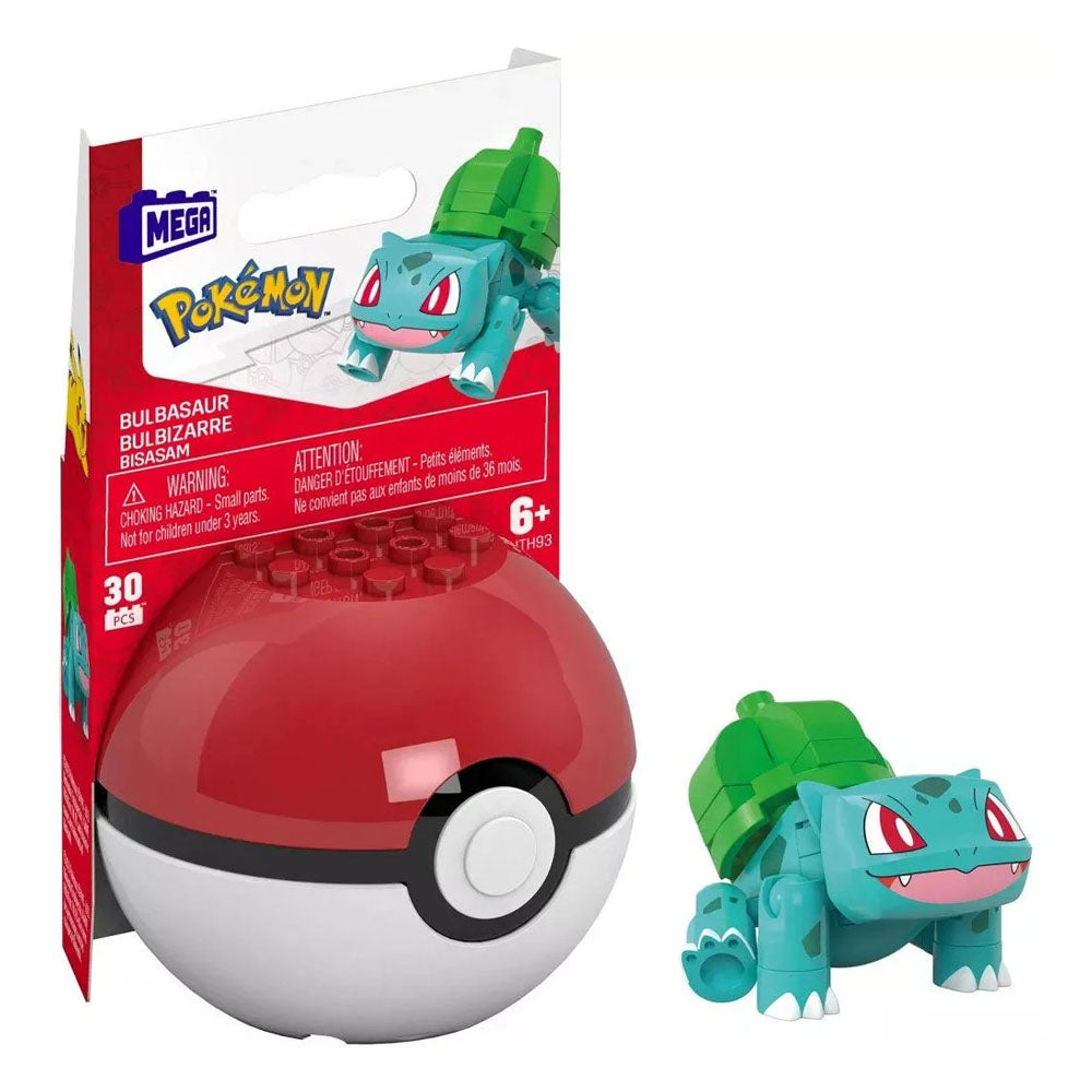 Mega Bloks Pokemon Evergreen Poke Ball - Bulbasaur – PlayOn Sports and Toys