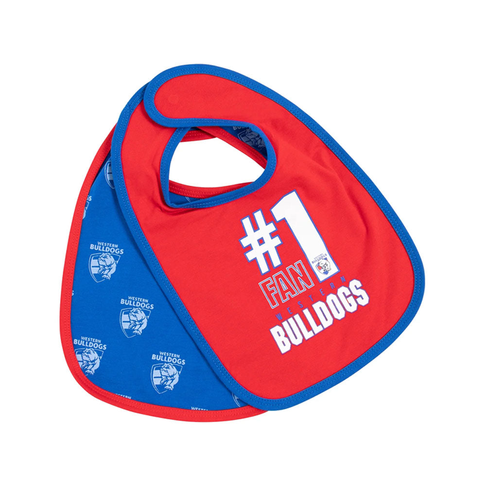 AFL Western Bulldogs Baby Bibs – PlayOn Sports and Toys