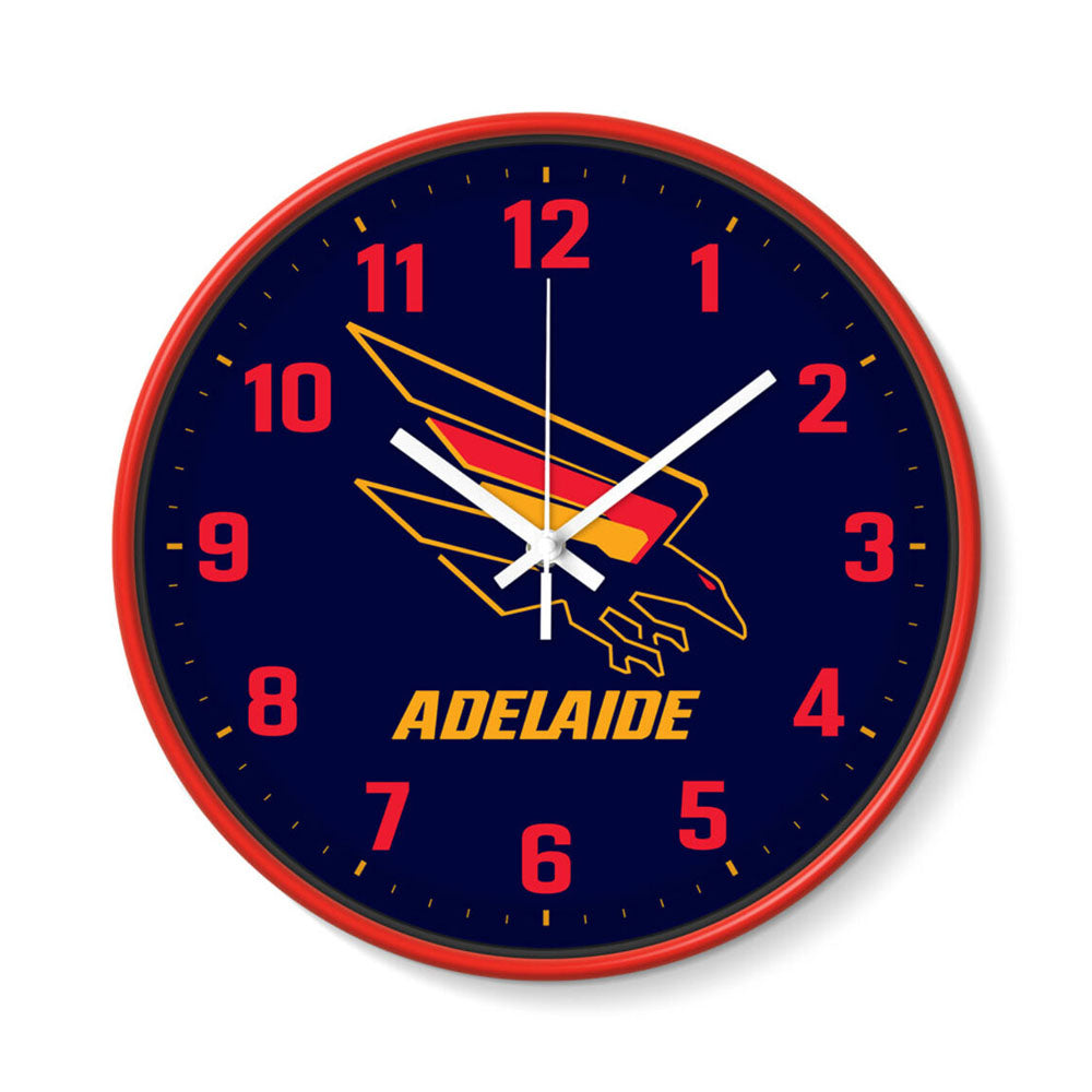 AFL Wall Clock - Adelaide Crows – PlayOn Sports and Toys