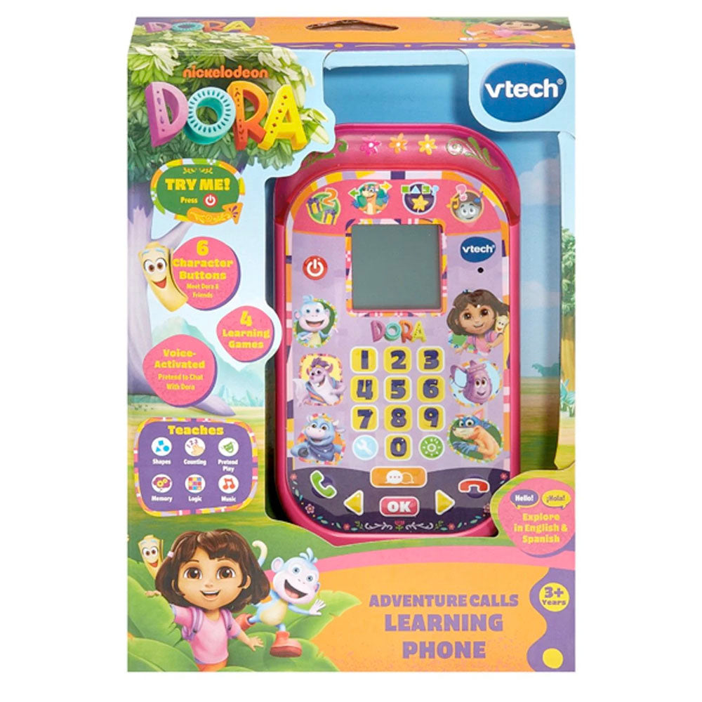 Vtech Nickelodeon Dora Adventure Calls Learning Phone – PlayOn Sports ...