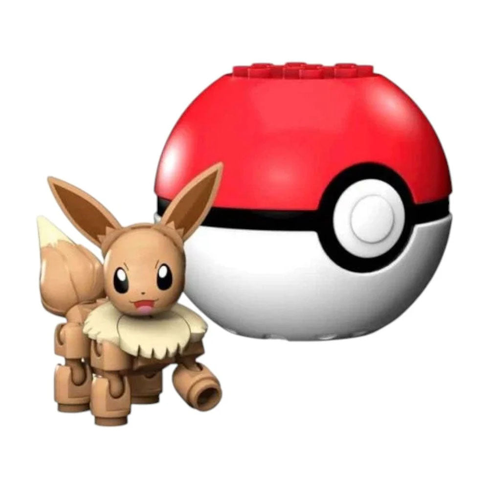 Mega Bloks Pokemon Evergreen Poke Ball - Eevee – PlayOn Sports and Toys