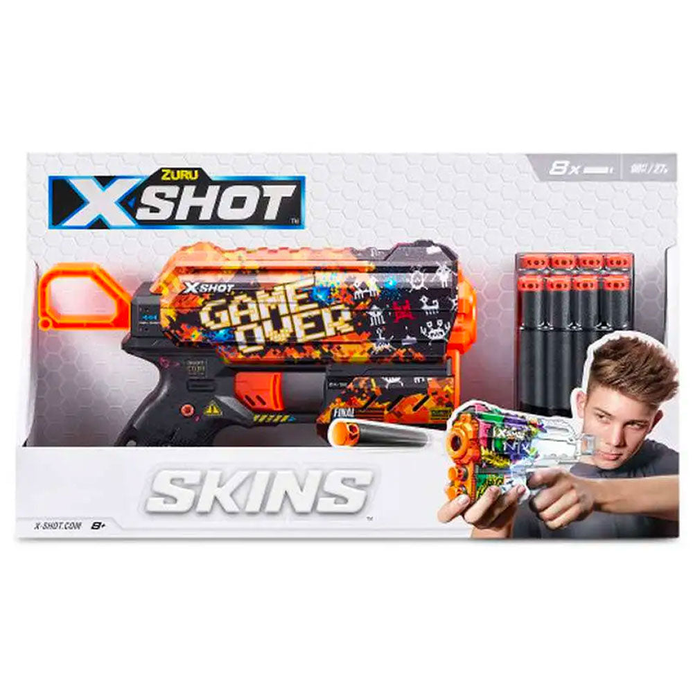Zuru - XSHOT Skins Flux - Game Over – PlayOn Sports and Toys
