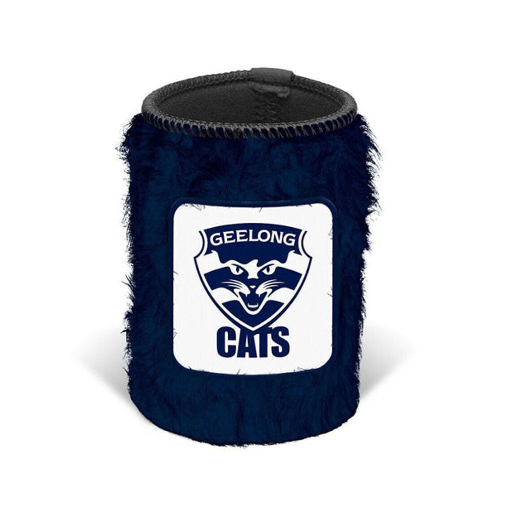 AFL Geelong Fluffy Can Cooler – PlayOn Sports and Toys
