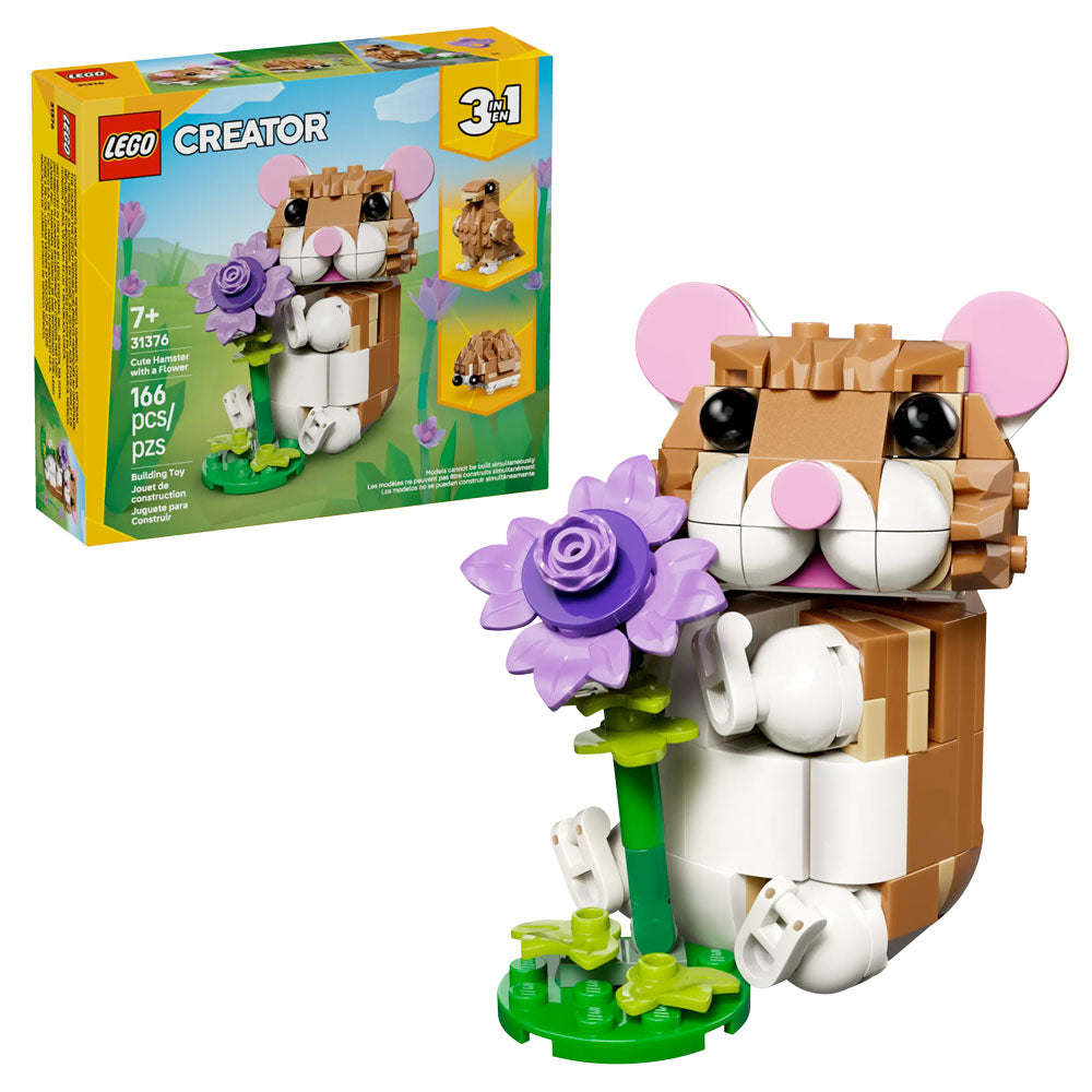 LEGO Creator Cute Hamster With A Flower - 31376 – PlayOn Sports and Toys