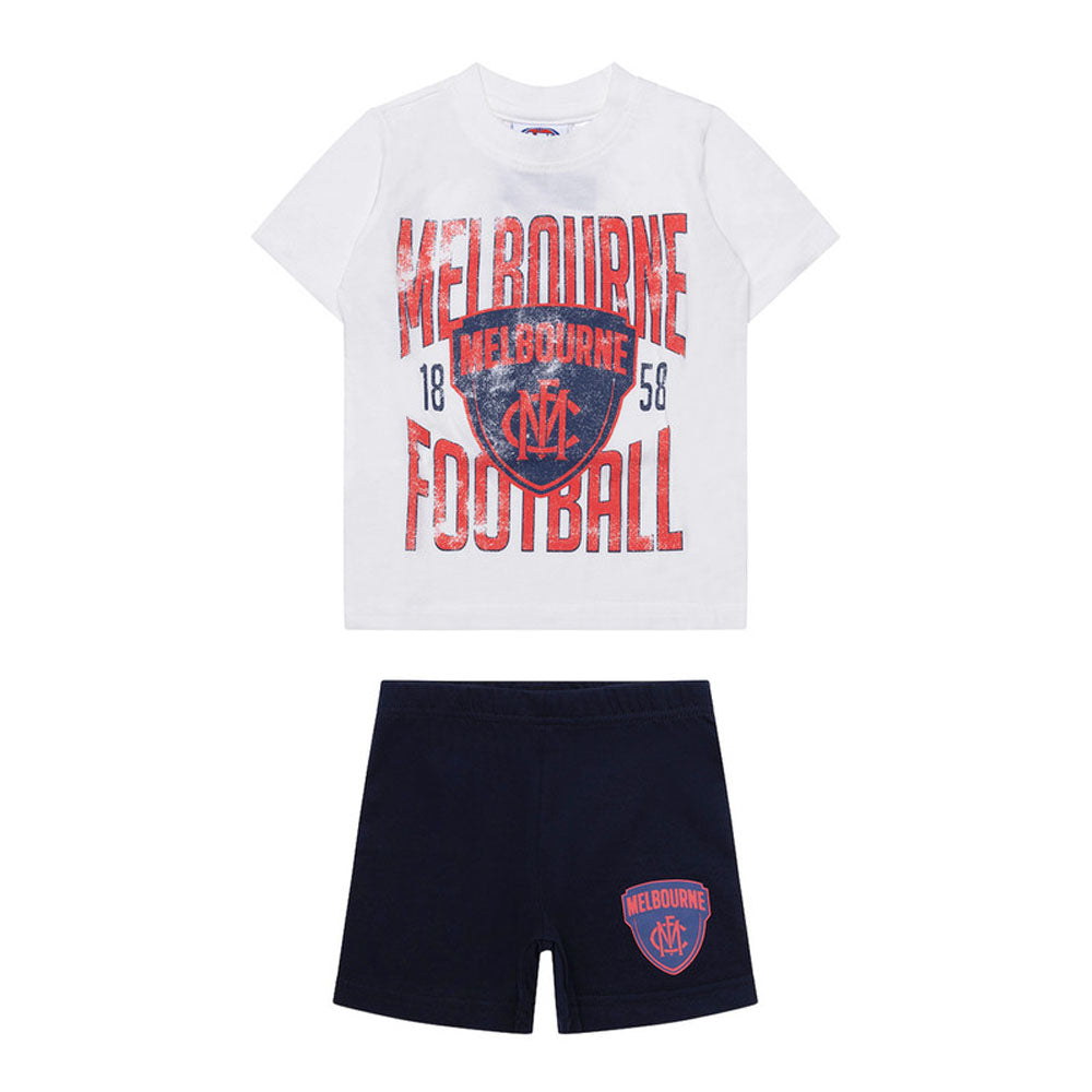 AFL Kids Pyjamas Set Melbourne Demons – PlayOn Sports and Toys