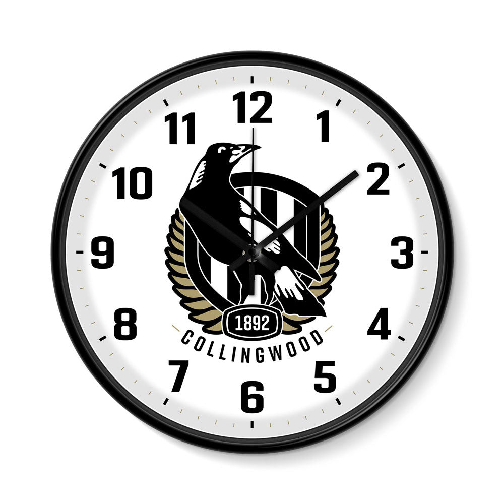 AFL Wall Clock - Collingwood Magpies – PlayOn Sports and Toys