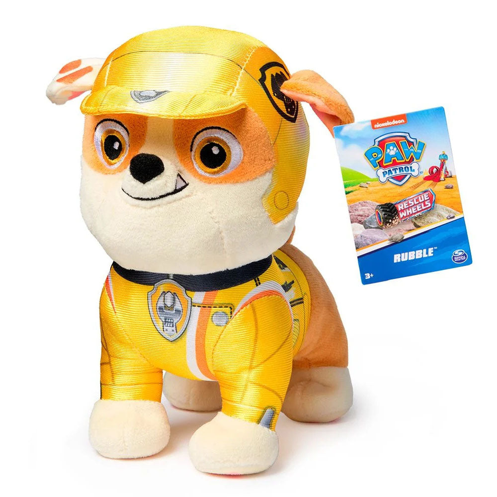 Paw Patrol Rescue Wheels Rubble Plush – PlayOn Sports and Toys