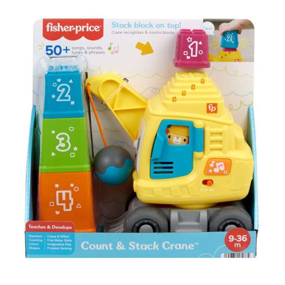 Fisher-Price Count & Stack Crane – SportsPower Weir Group