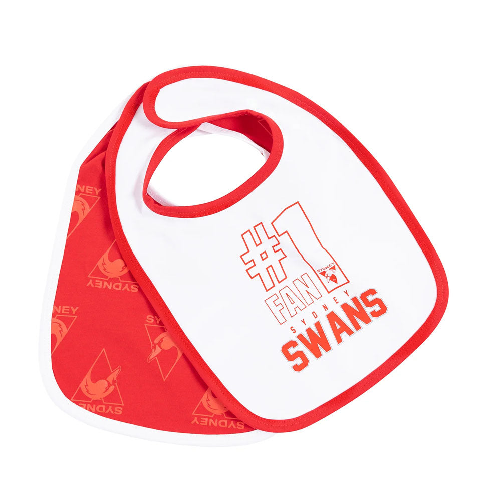 AFL Sydney Swans Baby Bibs – PlayOn Sports and Toys