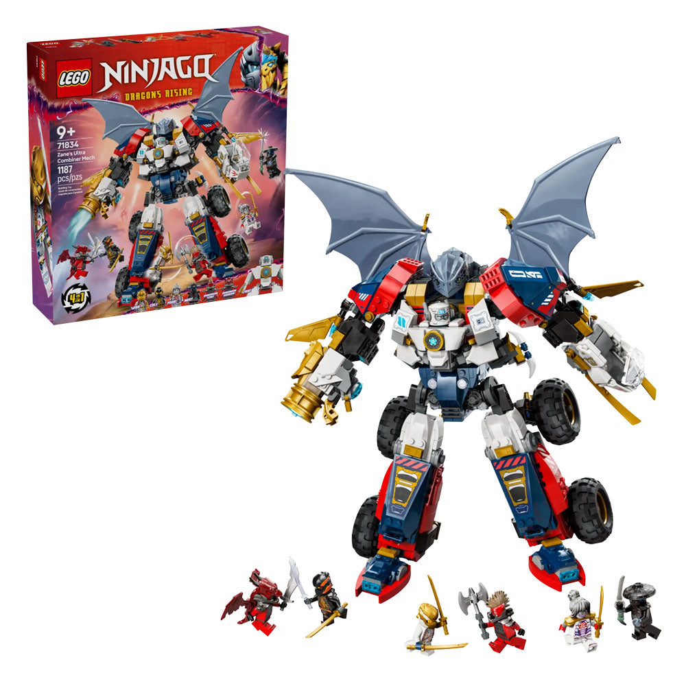 LEGO Ninjago Zanes Ultra Combiner Mech - 71834 – PlayOn Sports and Toys