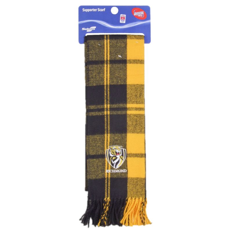 AFL Tartan Scarf Richmond Tigers – PlayOn Sports and Toys