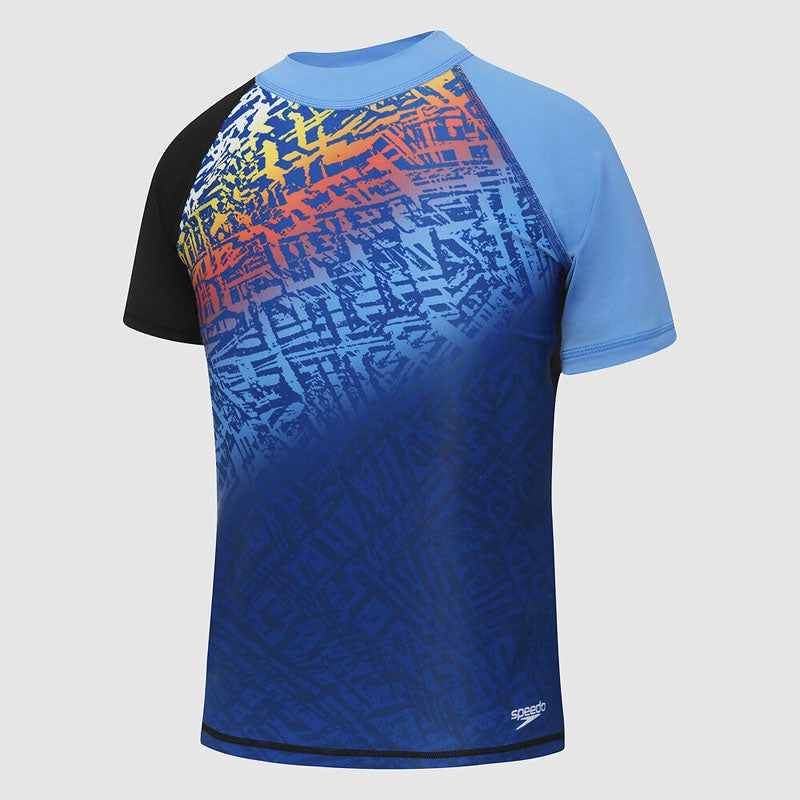 Speedo Boys Shades Short Sleeve Rashie – PlayOn Sports and Toys