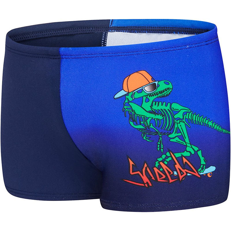 SPEEDO TODDLER BOYS GNARLY DINO AQUASHORT NAVY ROYAL BLUE – PlayOn ...