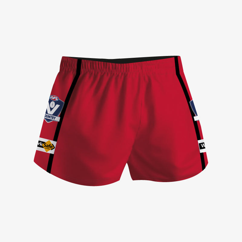Footy Shorts - Red/Black/Red – PlayOn Sports and Toys